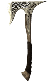 Skyrim:Iron War Axe - ESO-UI Wiki