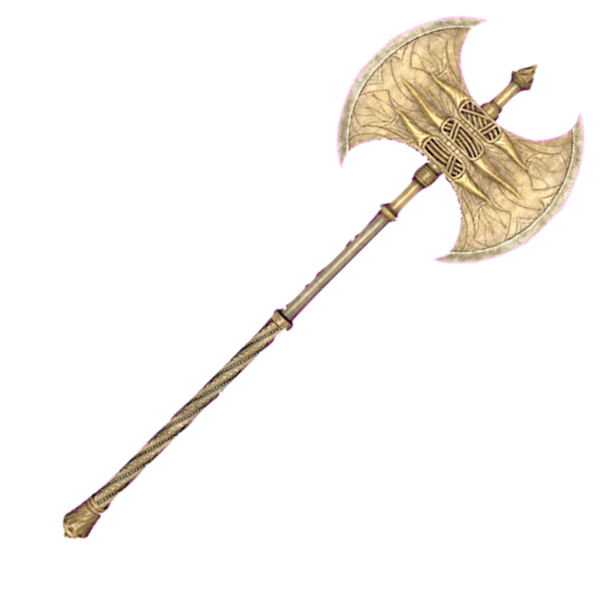 File:Skyrim Golden Battleaxe.webp - ESO-UI Wiki