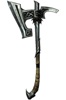 Skyrim:Iron War Axe - ESO-UI Wiki